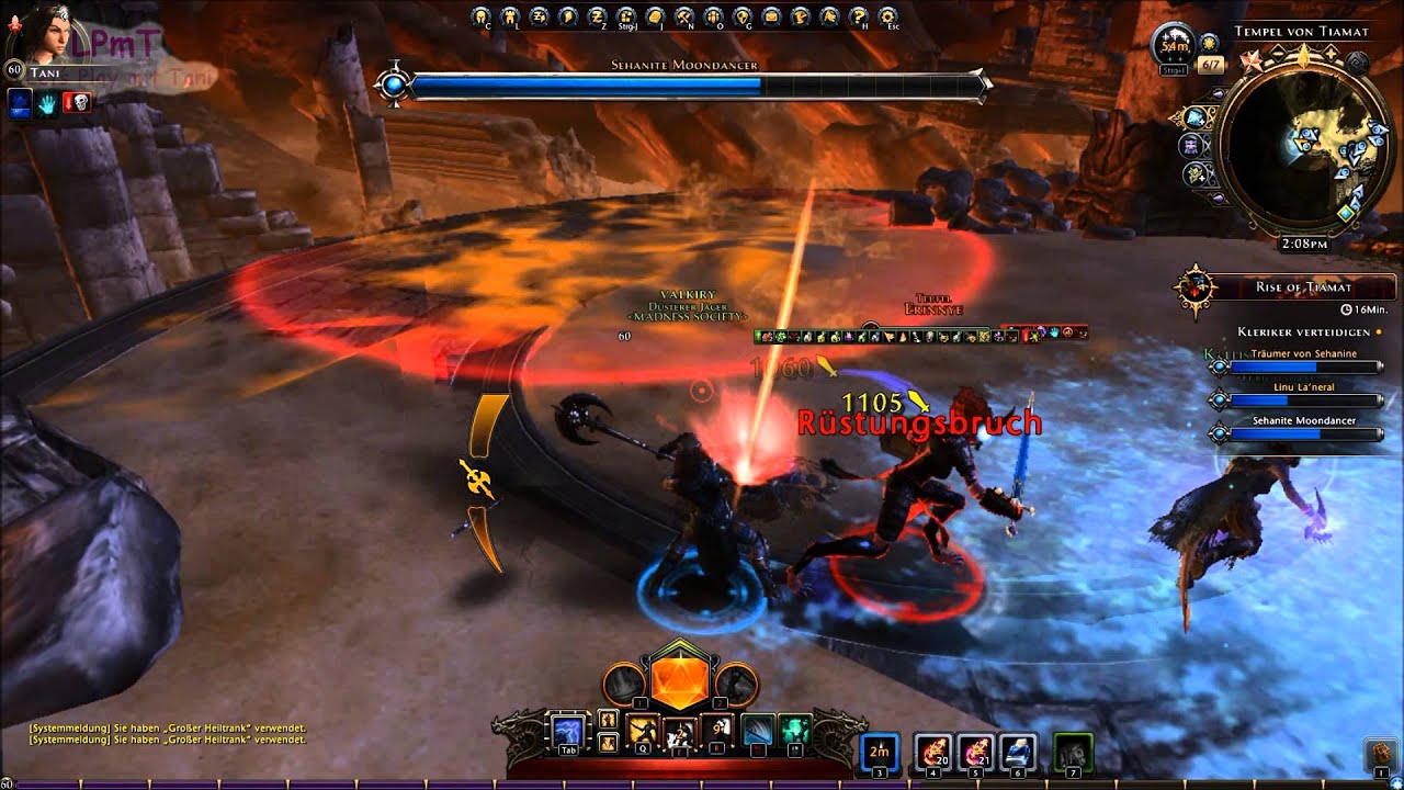 Neverwinter - "BOSS Fight" Tiamat (Kampagne) [HD 1080p] - YouTube