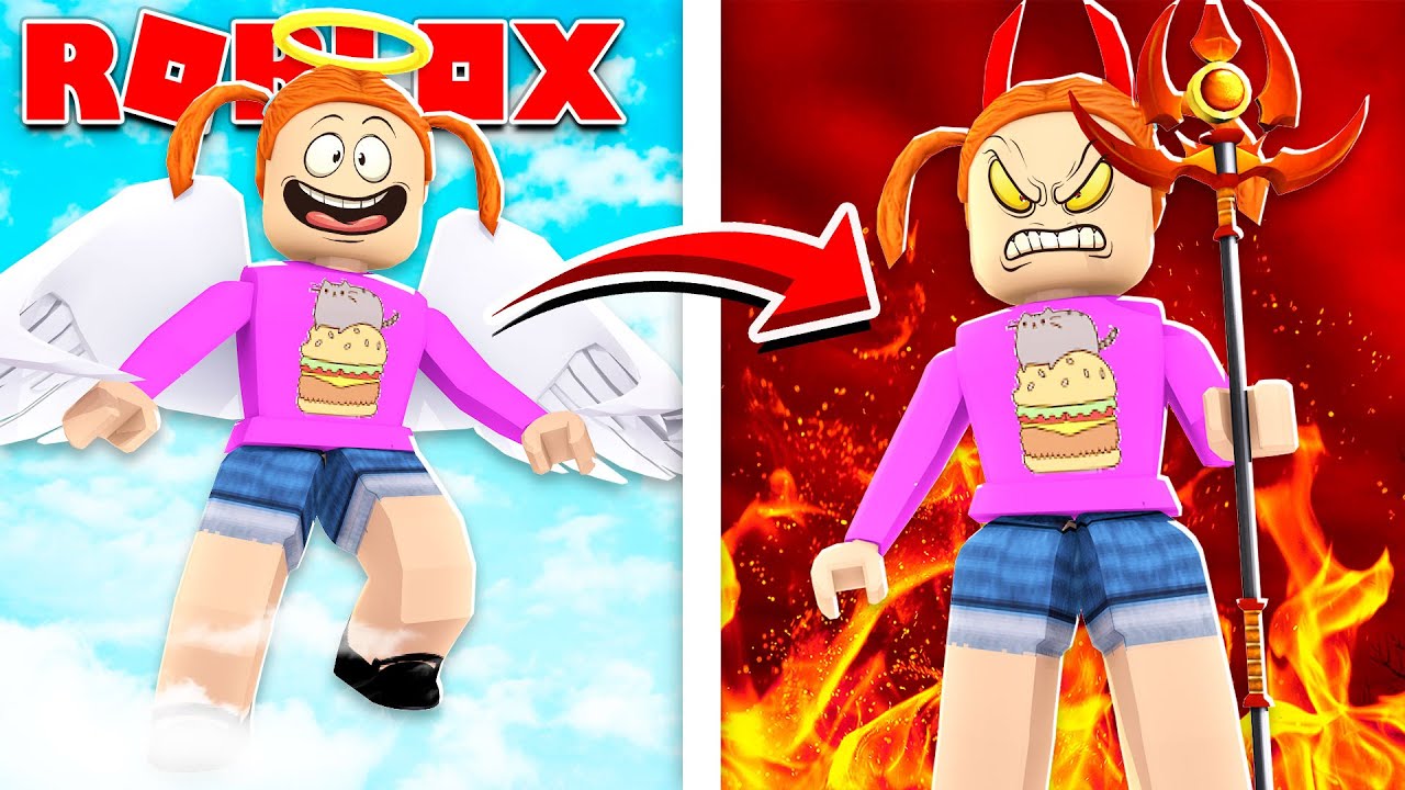 Roblox Brookhaven Mini Movie | Angel Turns Bad! - YouTube