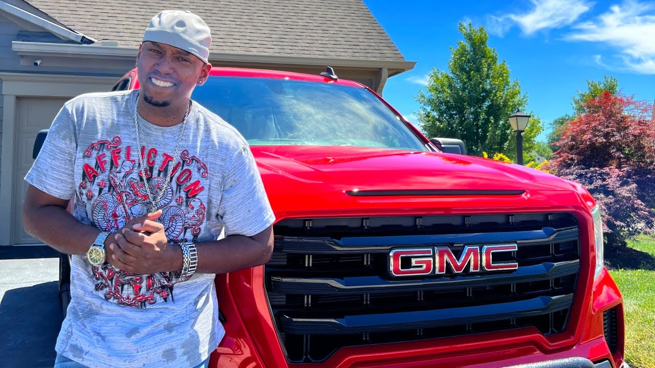 TAKING DELIVERY OF MY NEW 4X4 GMC SIERRA MONSTER TRUCK!!! - YouTube