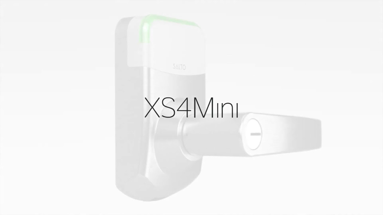 Cerradura electrónica SALTO® XS4 MINI™ ANSI - EMACS - YouTube