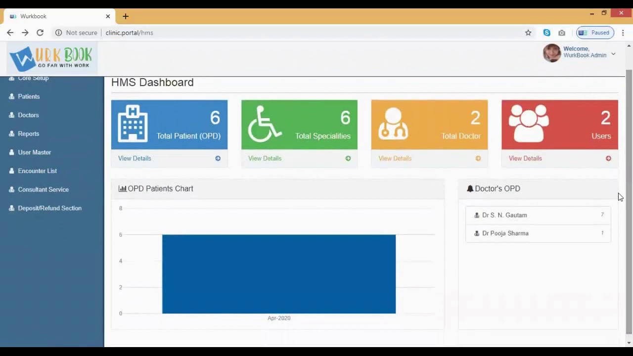 OPD Management System - YouTube