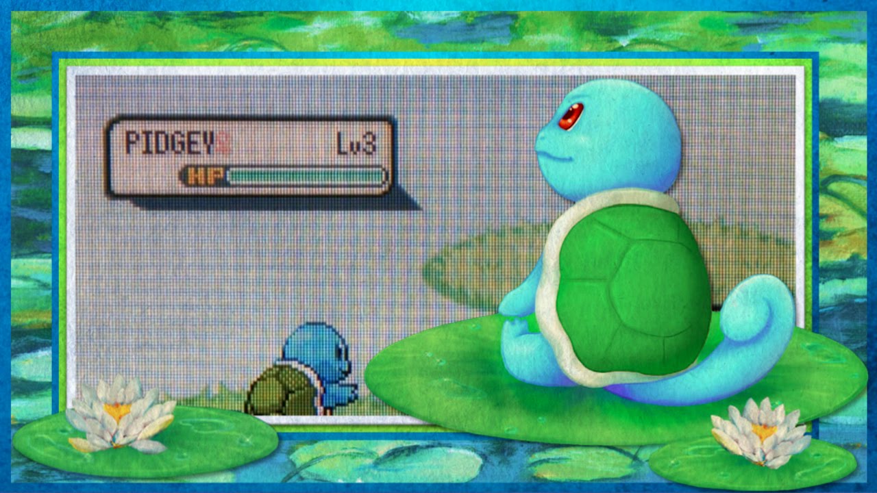 Shiny Squirtle Sprite UnPokémoned Pokémon I Made On Kleki.com