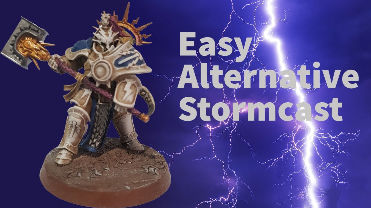 How Too Paint Easy Alternative Stormcast Scheme - YouTube