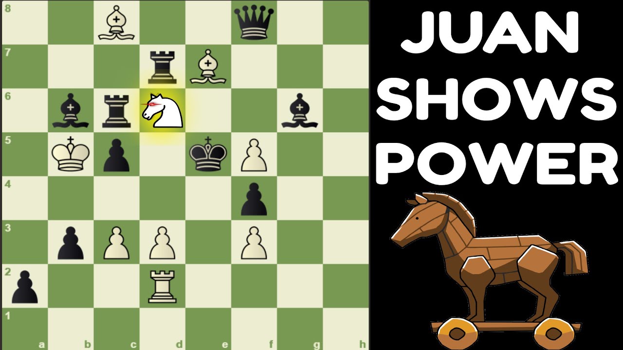 Single Knight Takes Over Complete Army!! Extreme Chess Puzzle - YouTube