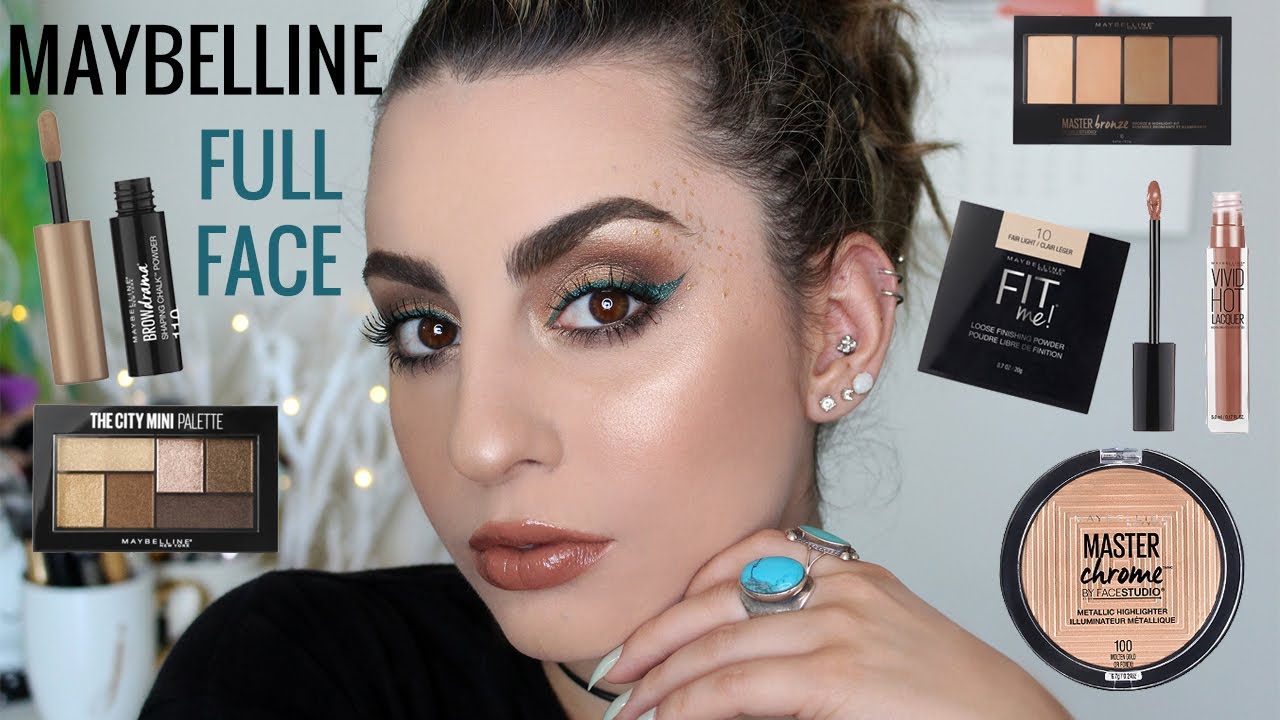 Maybelline: One Brand Tutorial & First Impressions! - YouTube