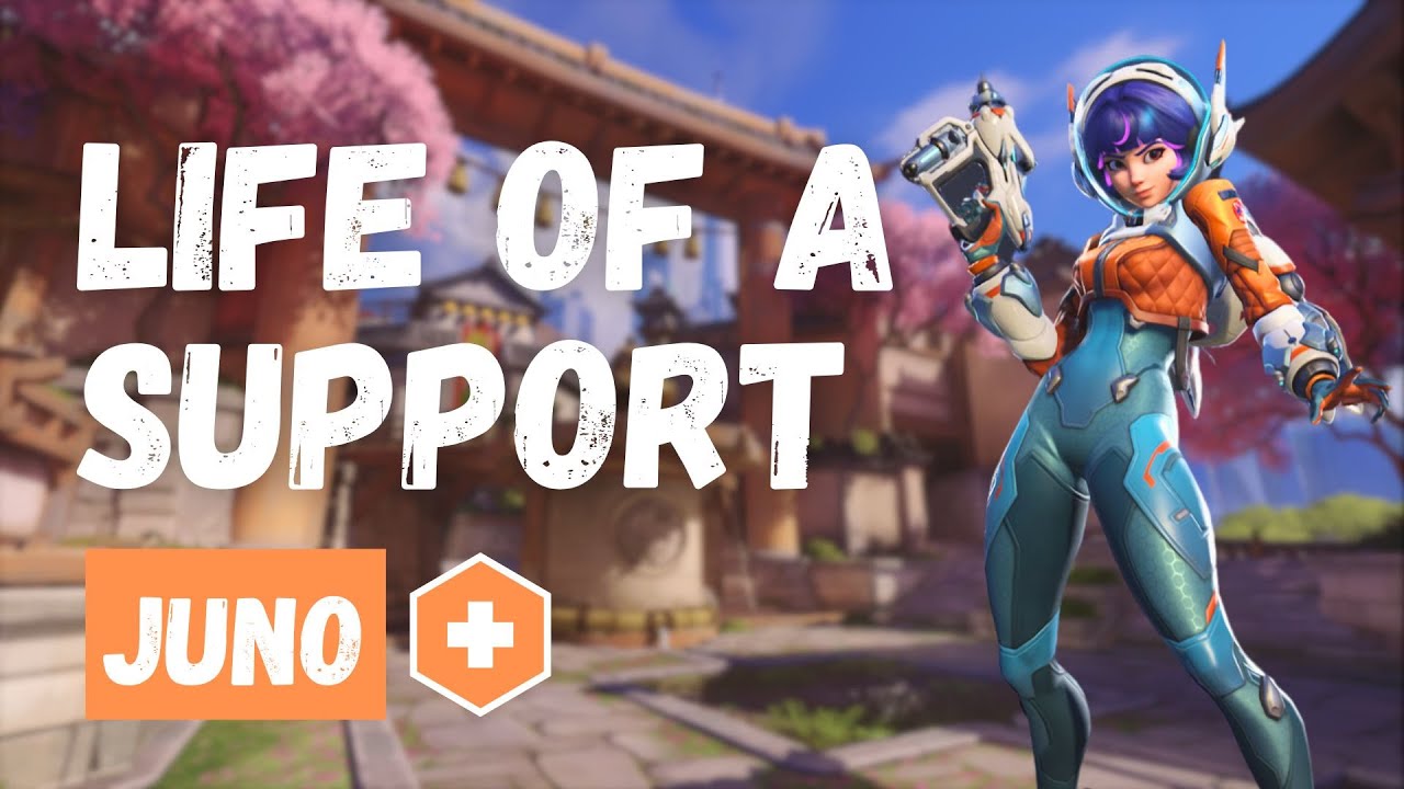 Overwatch 2 Gameplay | Life of a Support | Juno - YouTube