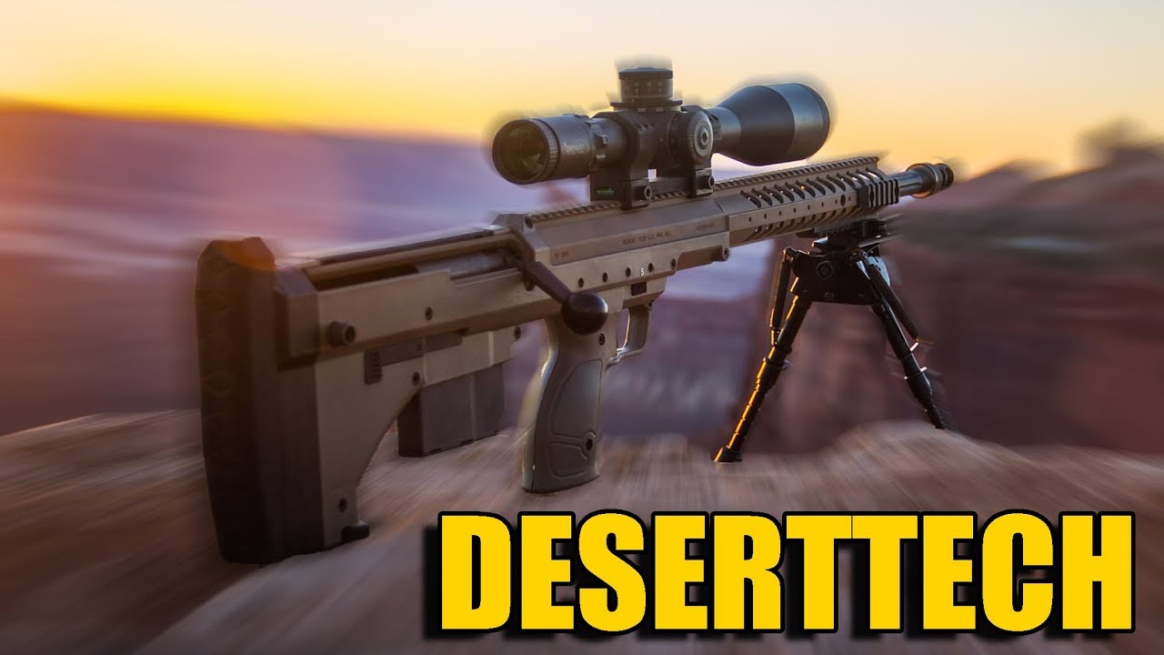 Desert Tech SRS HTI MDR Shot Show 2018 Deutsch - YouTube