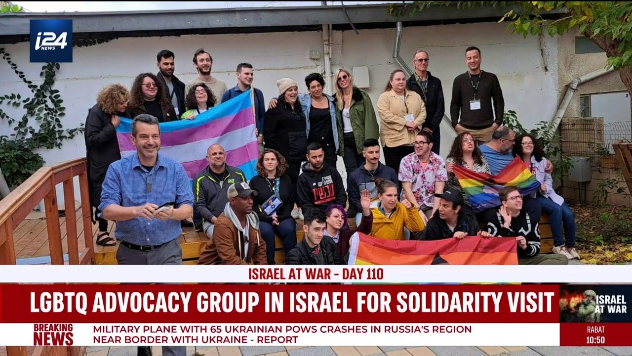LGBTQ advocacy group visits Israel in a solidarity trip - YouTube