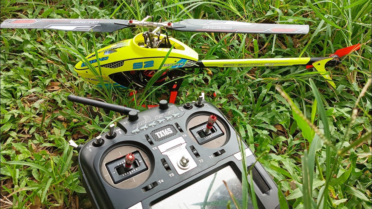 Practicing 3d on my goosky s2 | Amazing helicopter - YouTube