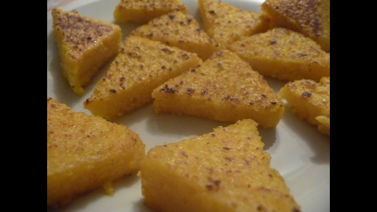 Mes recettes végétaliennes : toasts de polenta allégés et croustillants ...
