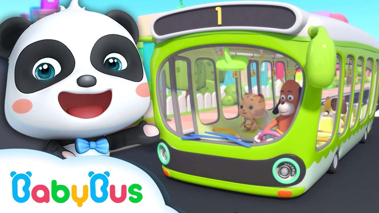BabyBus și călătoria distractivă cu Autobuzul 🚌 Cântece și reguli de ...