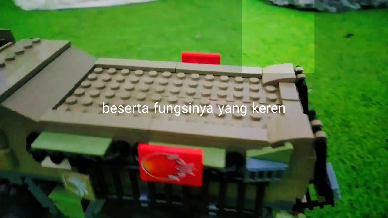 Lego upgrade part 1.lego sembo military - YouTube