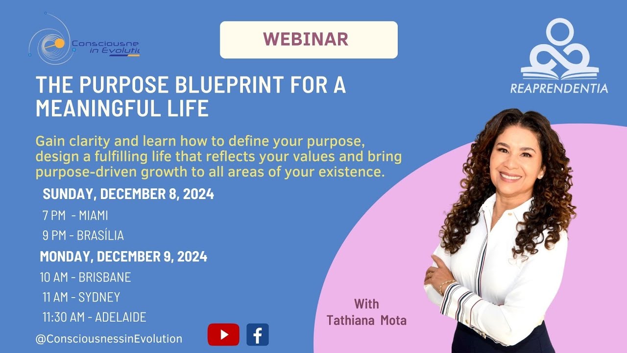 THE PURPOSE BLUEPRINT FOR A MEANINFUL LIFE - YouTube