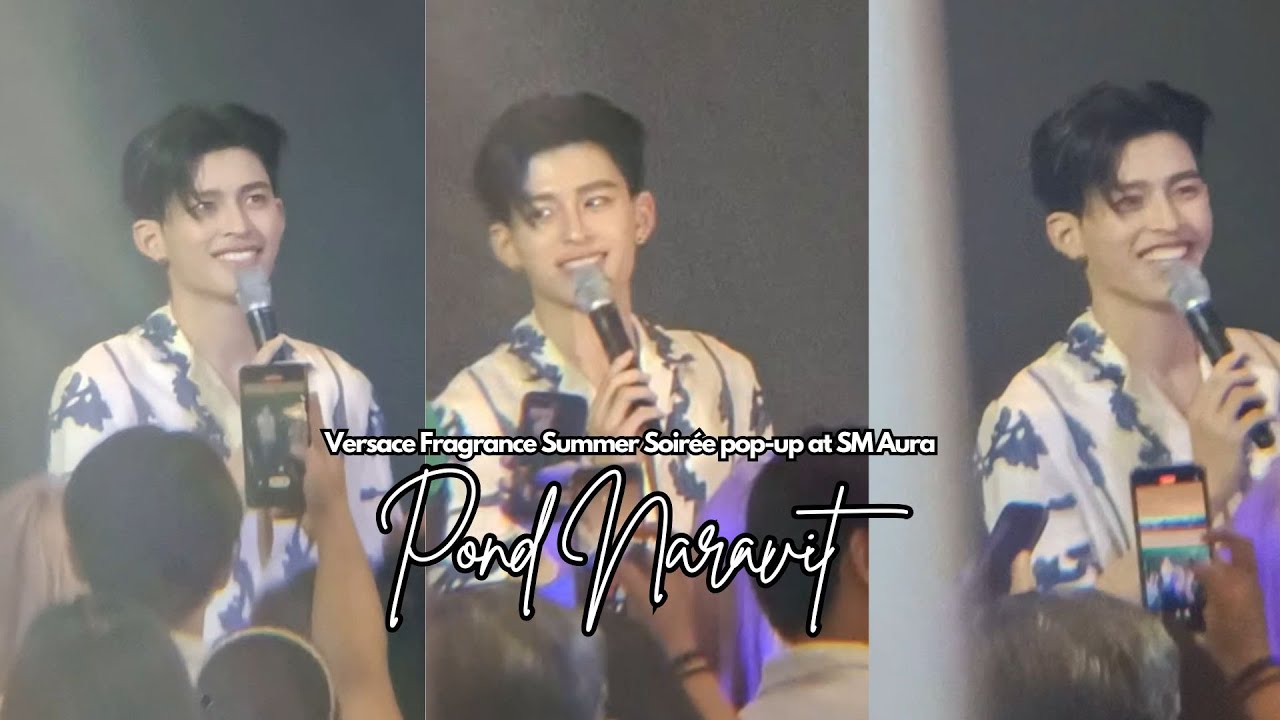 Vlog 🌸 Pond Naravit X Versace Philippines - YouTube