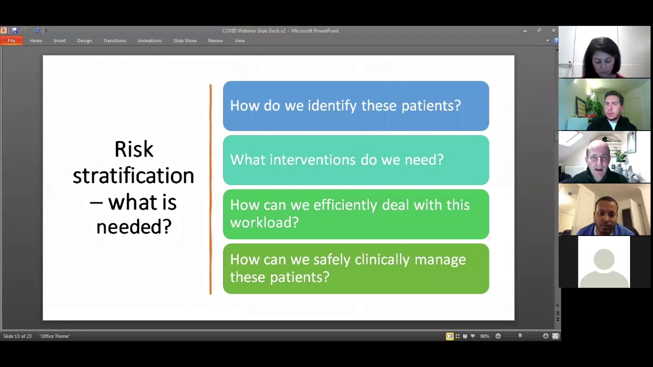 NWL COVID@HOME Webinar: Identifying High-Risk Patients using S1/ EMIS ...
