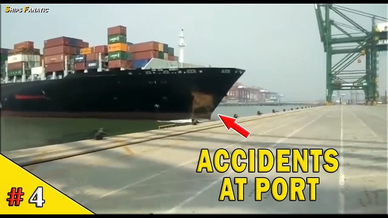 10 INCREDIBLE Container Ships Maritime Accidents Compilation 2020 I ...