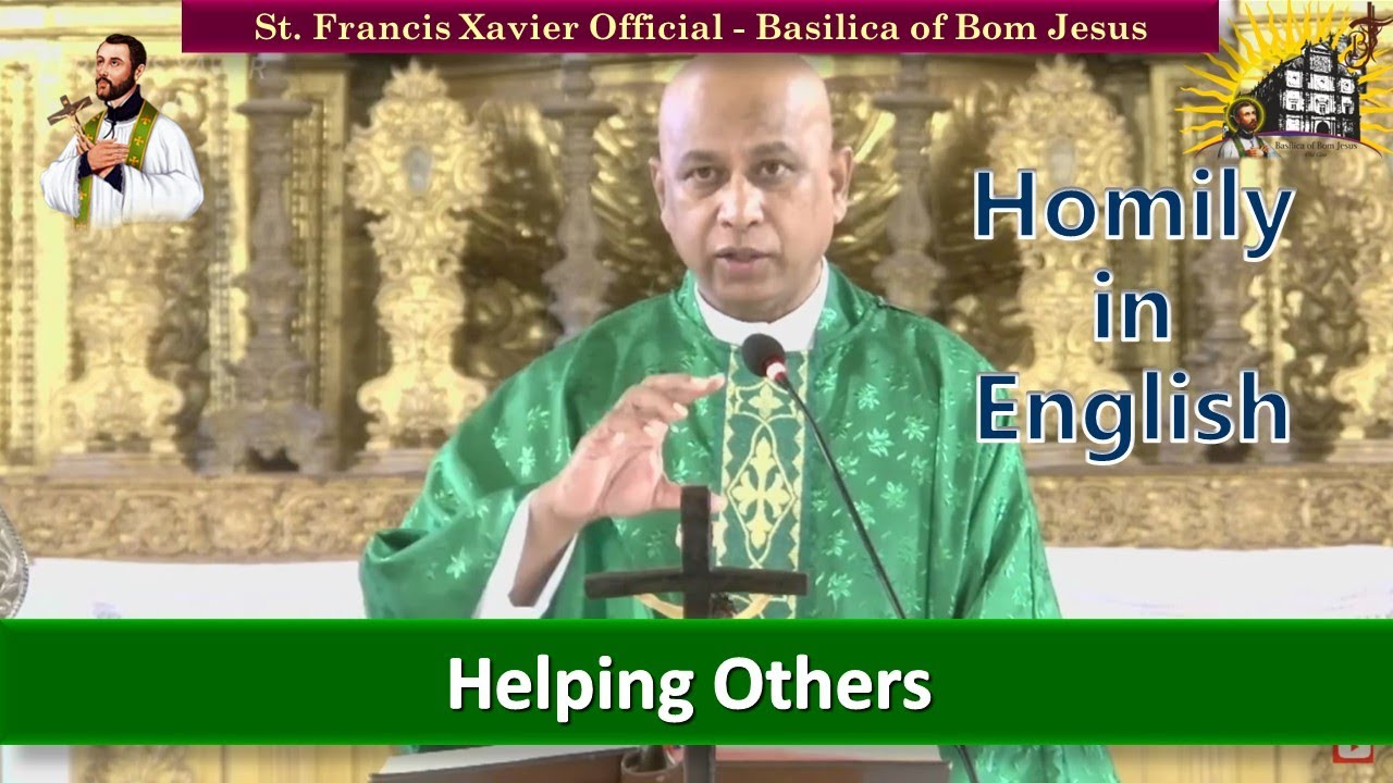 Sermon - Helping Others - Homily in English - 9 Oct 2023 #homilies # ...