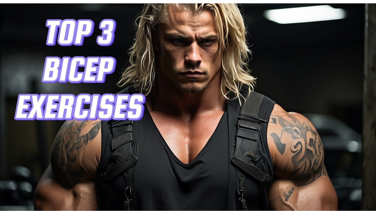TOP 3 BICEP EXERCISES TO MAKE YOUR ARMS EXPLODE TO 20 INCHES - YouTube