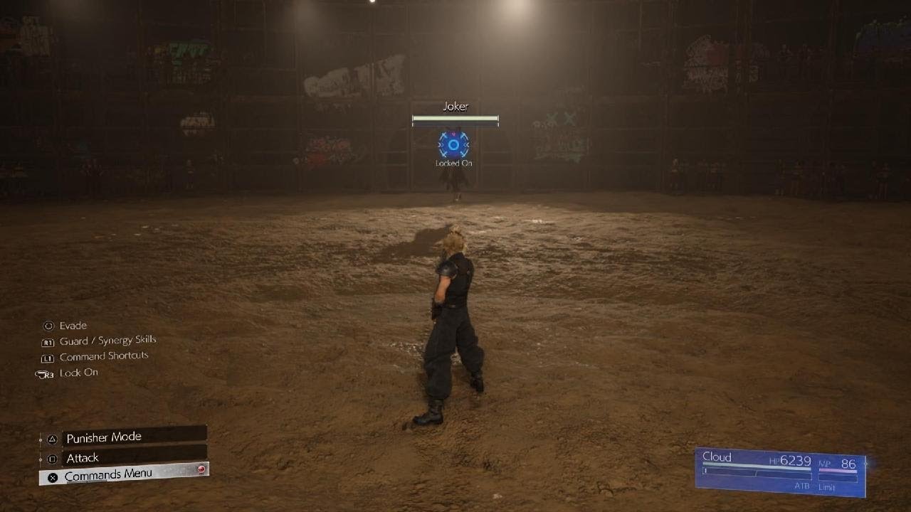 Final Fantasy seven Rebirth Cloud vs Joker - YouTube