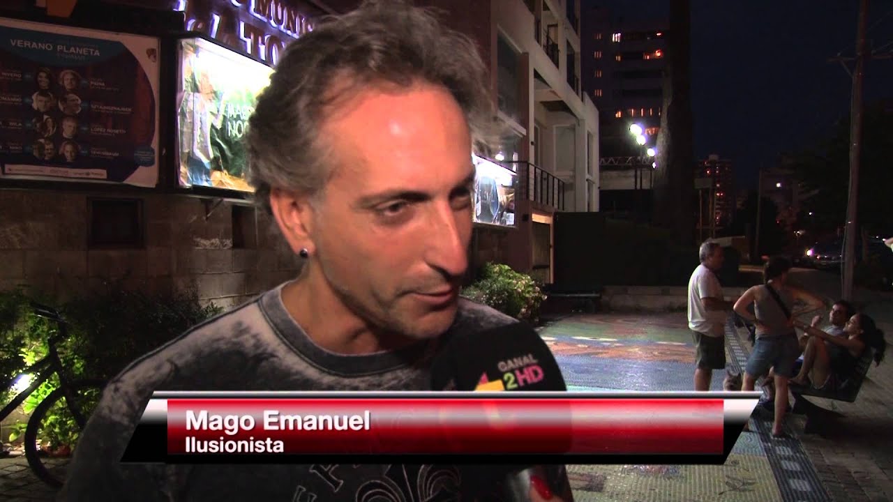 Mago Emanuel en el Teatro de la Torre Telpintv Pinamar - YouTube