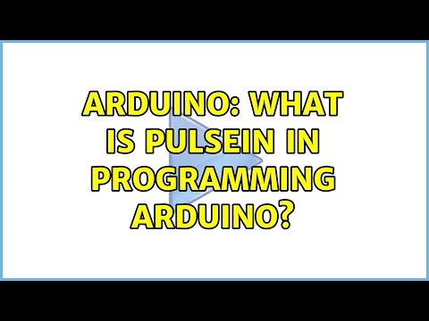 Arduino: What is pulseIn in programming Arduino?