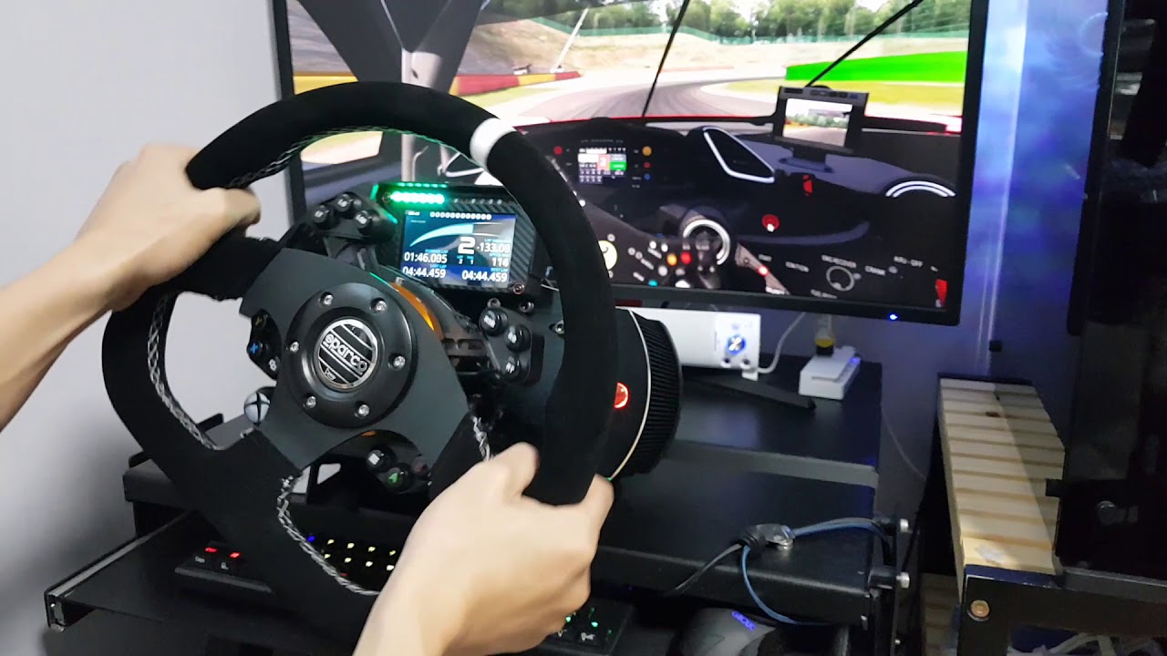 SimHub 4inch LCD + LED SLI! - YouTube