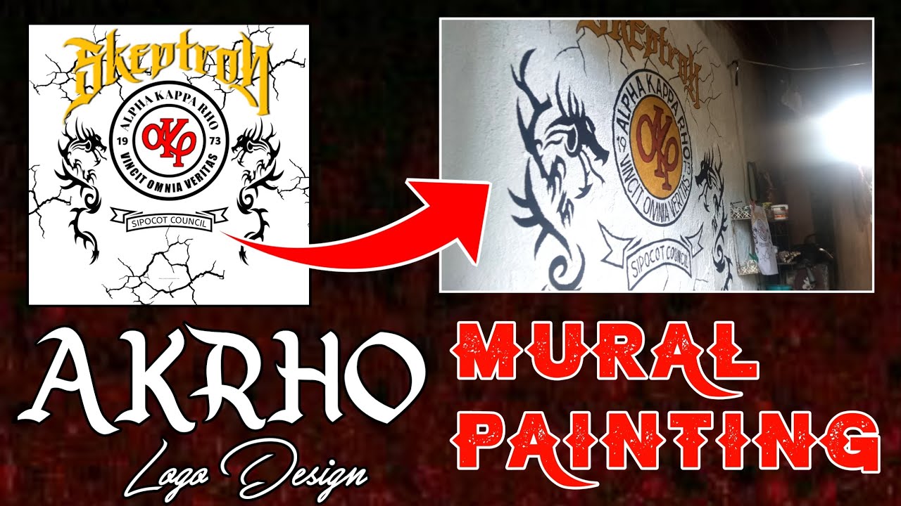 ARKHO Logo Design | Mural Painting | (Wall Painting) - YouTube