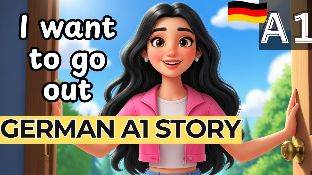 German A1 Story: Ich will raus! | Learn German for Beginners - YouTube