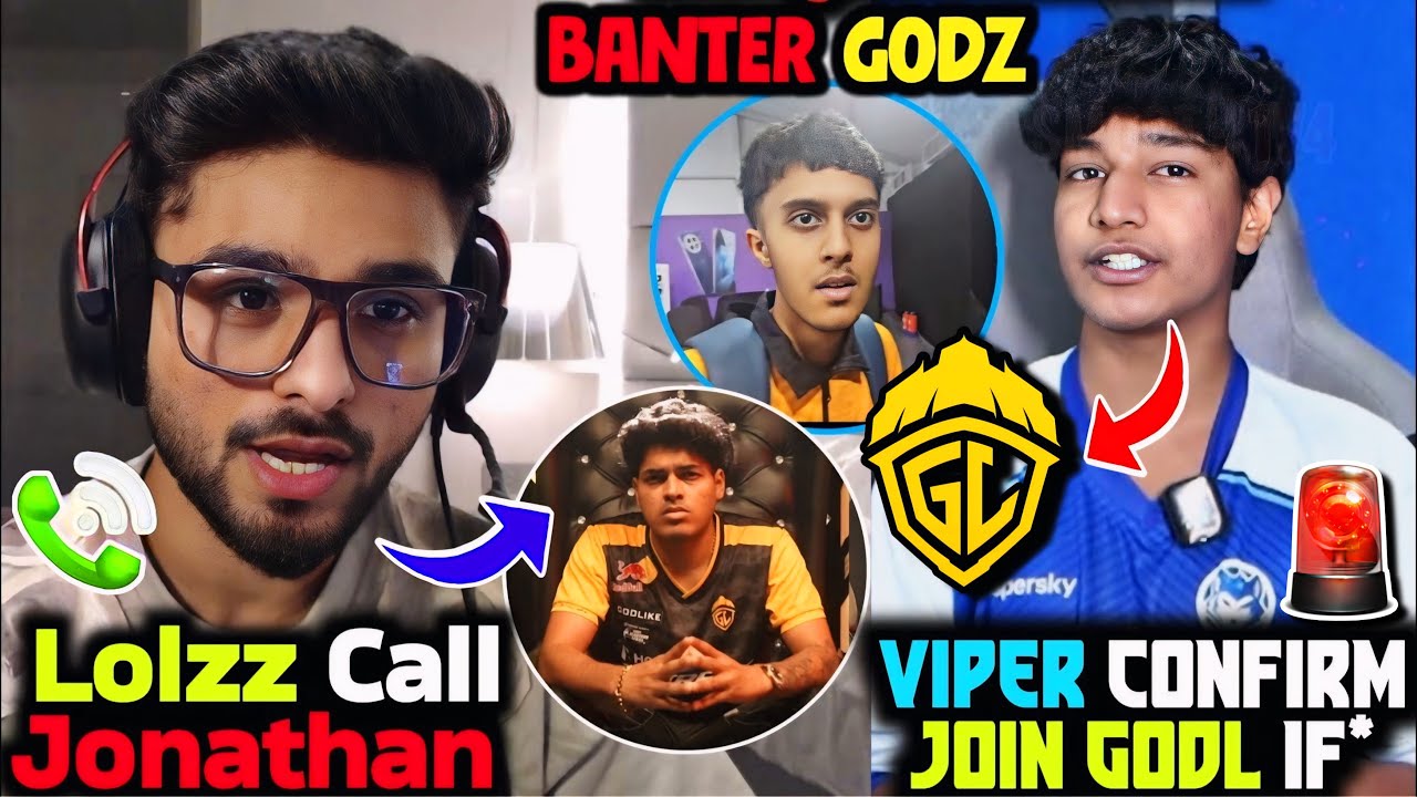 Viper Confirm Join GodL If..🚨Lolzz On Call Jonathan📞Simp Banter Godz😳 ...