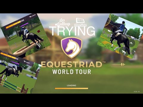 Trying Equestriad World Tour!!! | dressage, XC, showjumping and more ...
