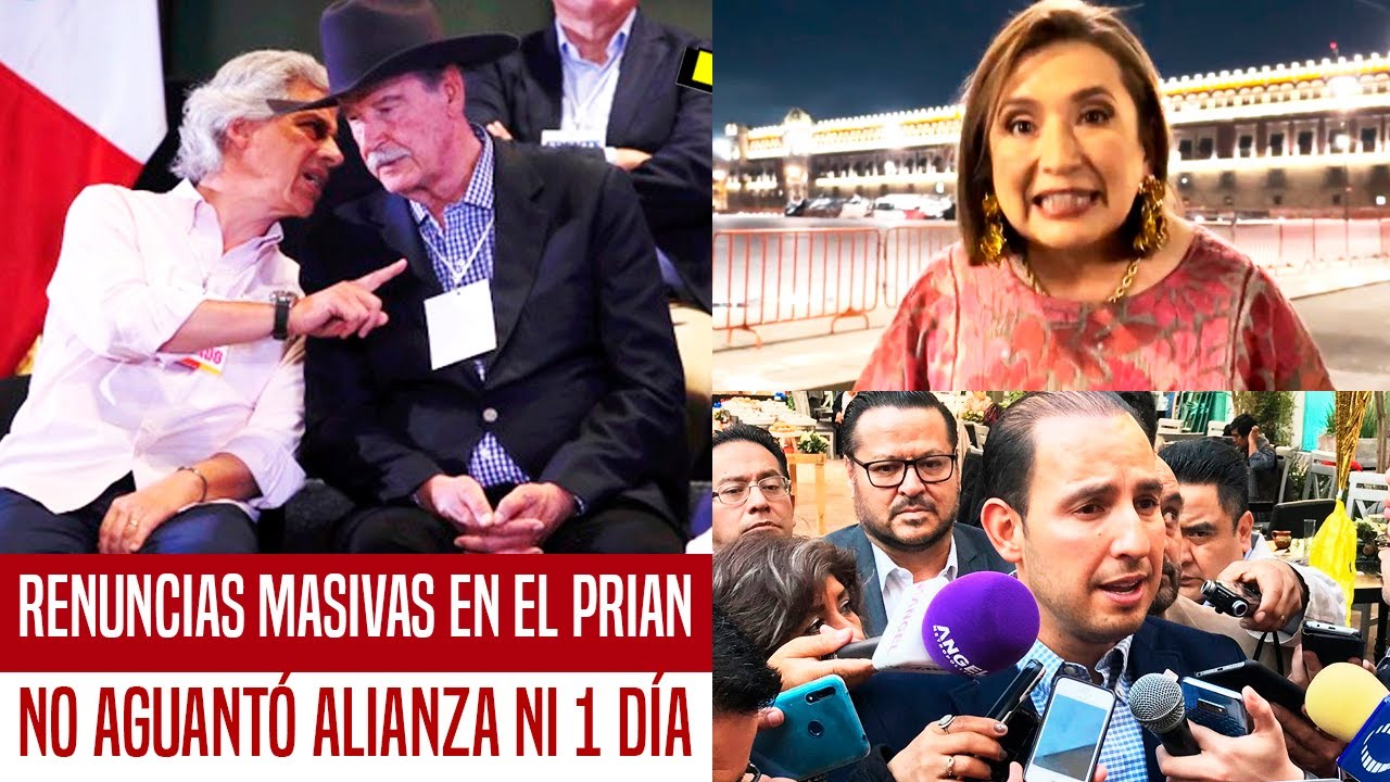 RENUNCIAS MASIVAS! ALIANZA DEL PRIAN NO AGUANTÓ 24 HRS - YouTube