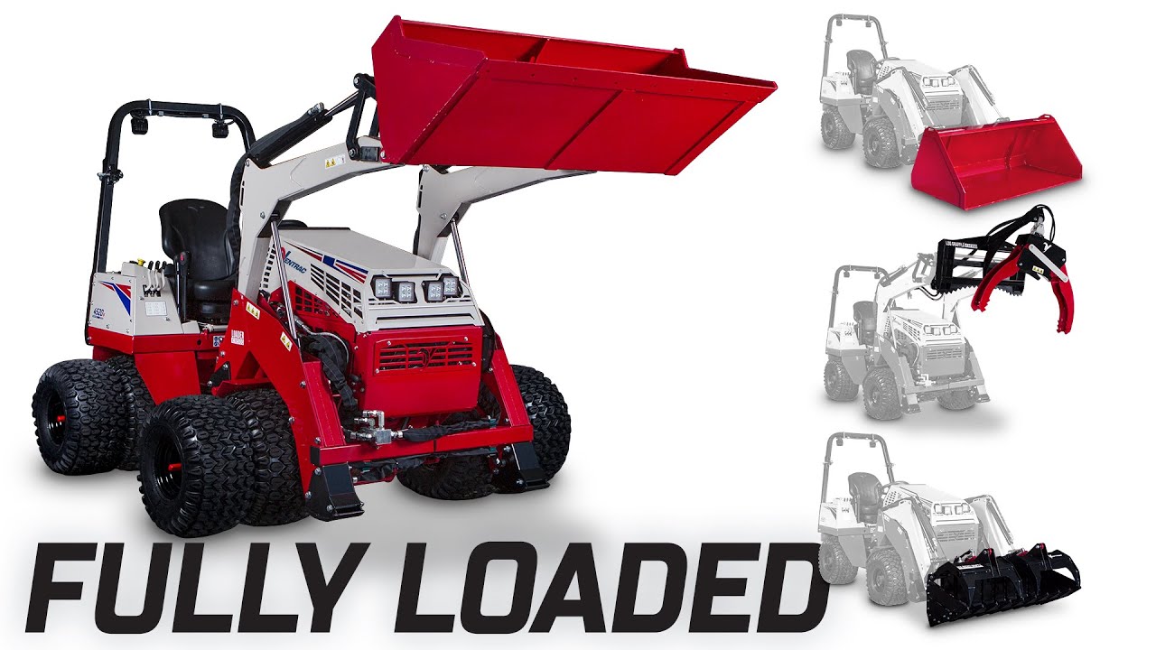 The Ultimate Tool for Tractor Versatility | The Ventrac Loader - YouTube