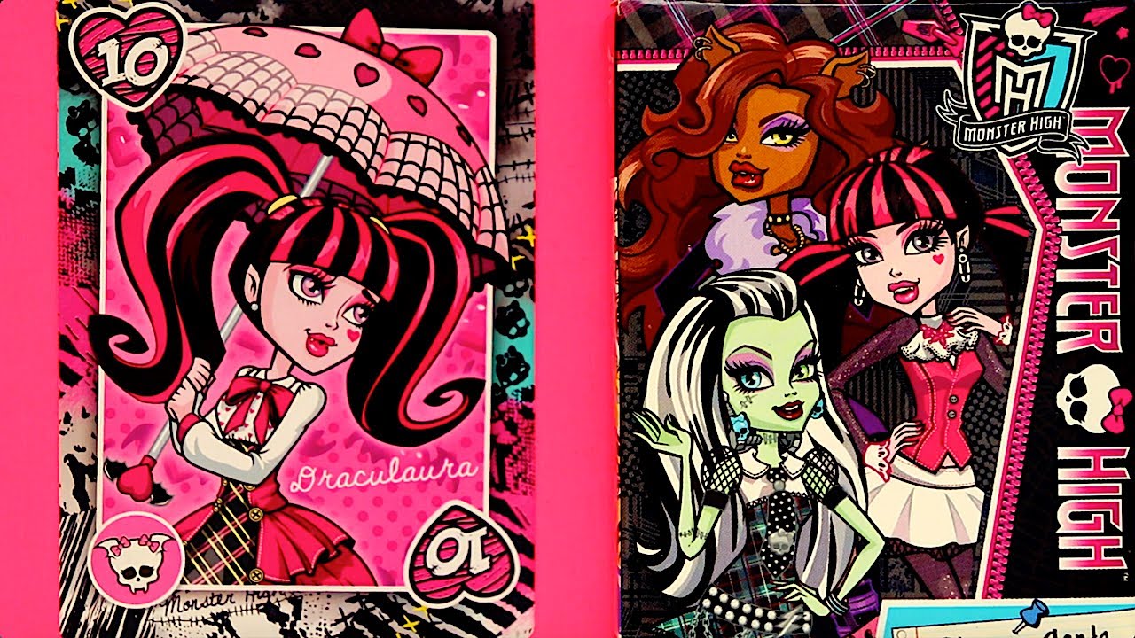 Monster High Cards Review & Walkthrough - YouTube