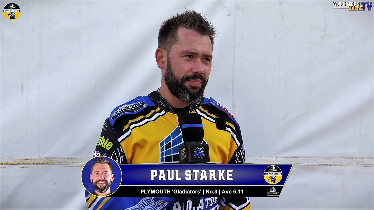 Paul Starke Interview | Press & Practise Day | GLADIATORS TV - YouTube
