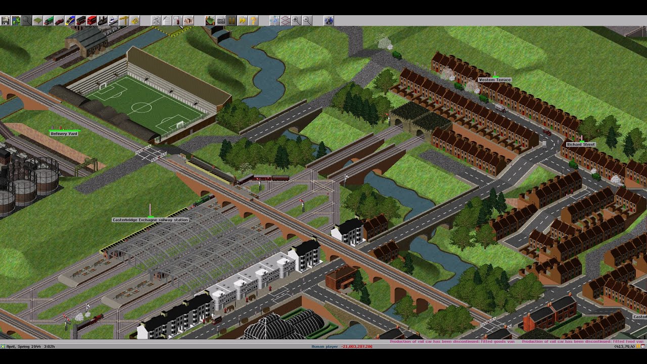 Rail Journey Through the Hills and to the Seaside - Simutrans - YouTube