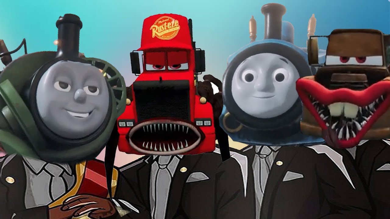 Mack Eater Vs Percy Robot Vs Th0mas Robot - Coffin Dance Song (COVER ...