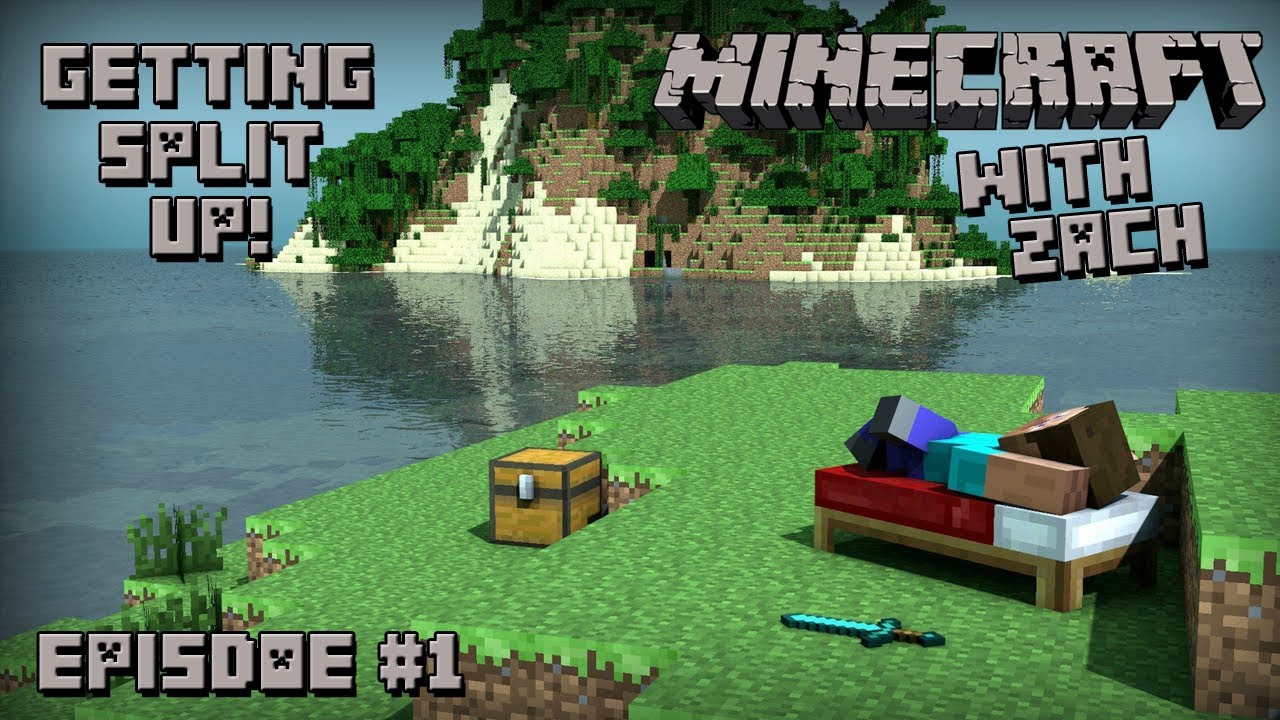 Minecraft with Zach Episode #1 - Getting Split Up! - YouTube