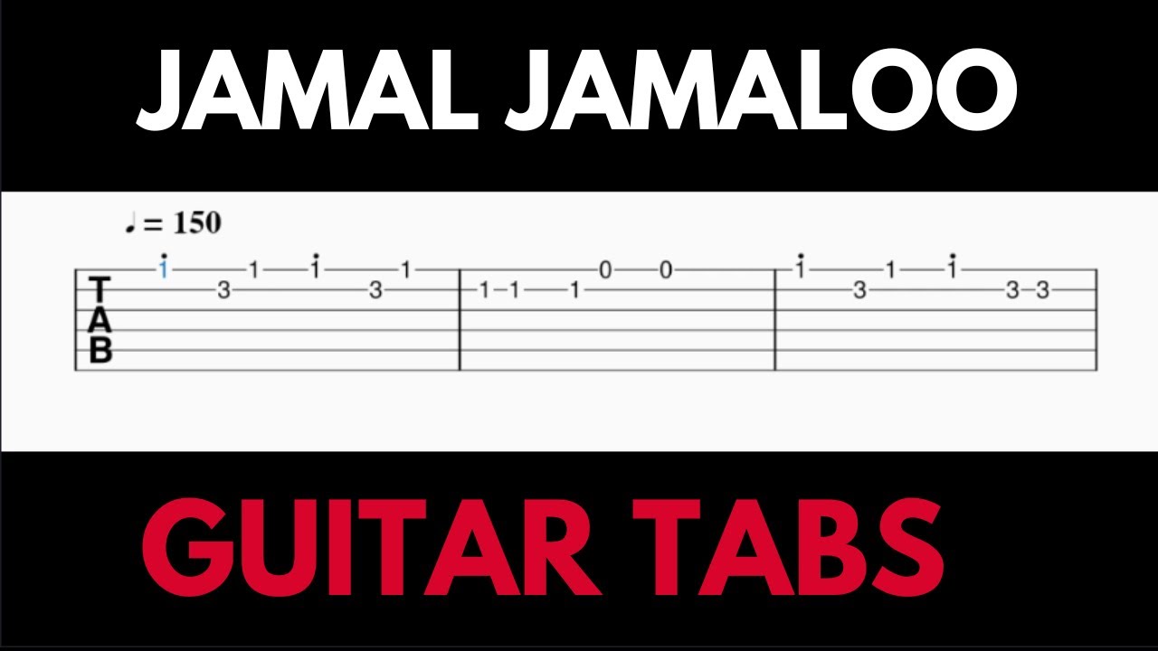 Jamal Jamaloo Guitar Tabs | Bobby Deol Entry Song | Animal | Ranbir ...