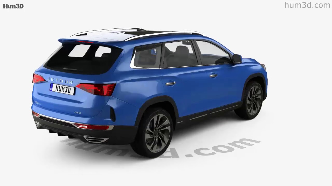 Jetour X90 2021 3D model by 3DModels.org - YouTube