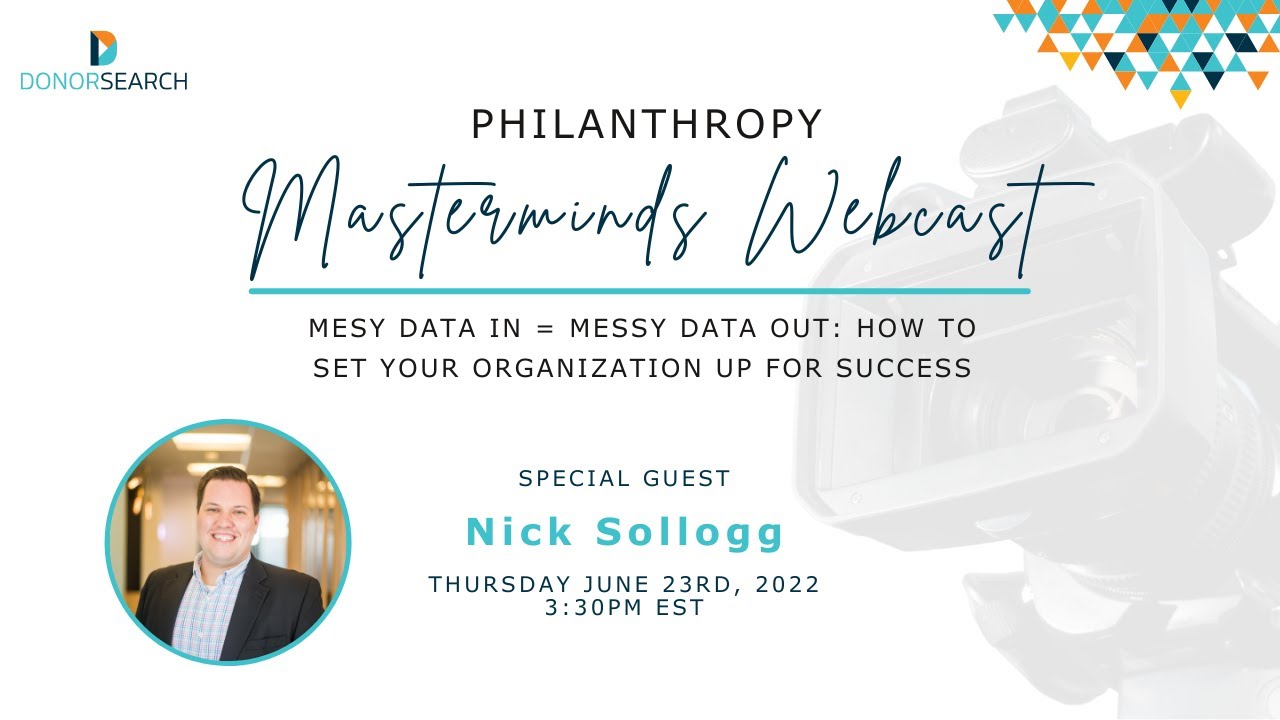 Messy Data In = Messy Data Out: How to Set Your Organization Up for ...