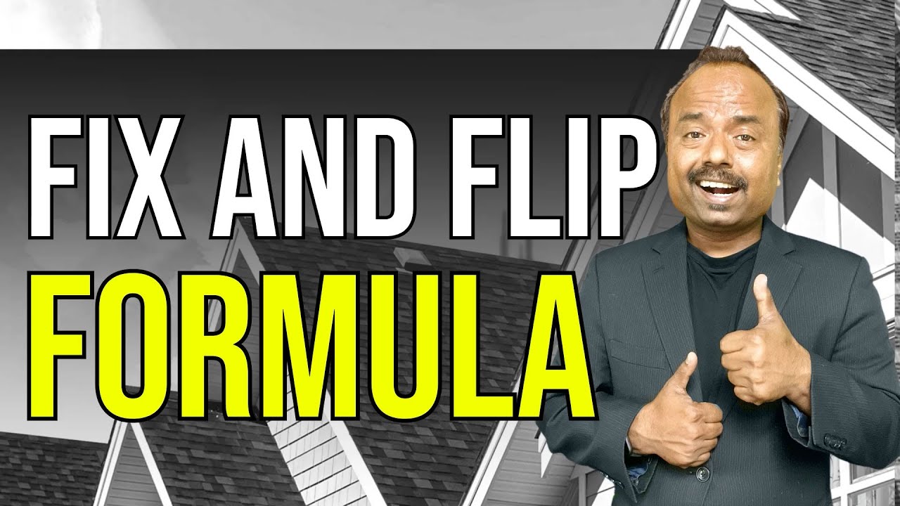 Here is the quick and important Fix and Flip formula. - YouTube