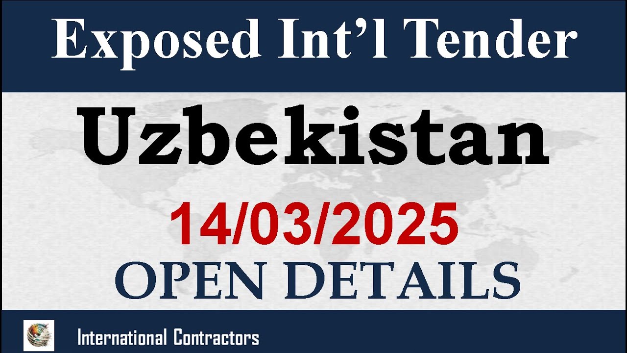 Uzbekistan: Extension of Takhiatash WTP for Western Water Supply System ...