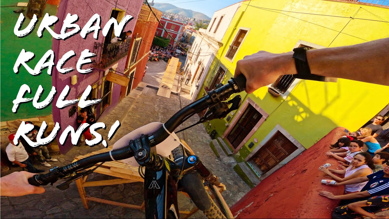Crazy Urban MTB Race! World's First Ultimate Urban Enduro - YouTube