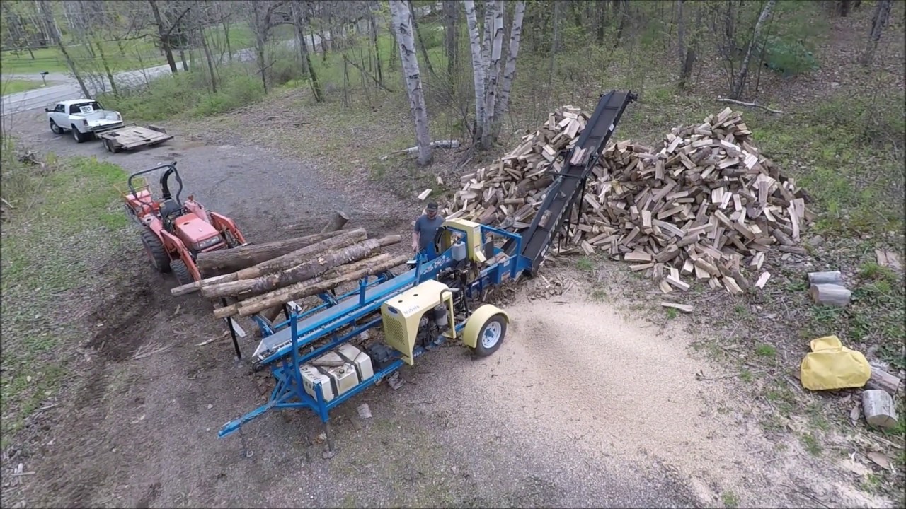 Dyna SC14 Firewood Processor - YouTube
