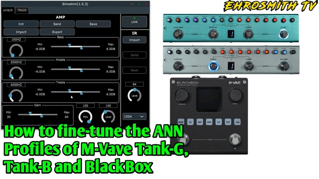 How to convert am2 to am2Data ANN Profile | M-Vave ANN Profiles ...