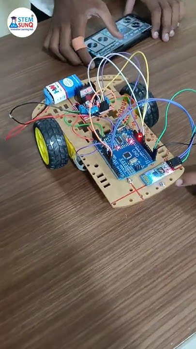 Built a Bluetooth-Controlled Robot Car with Arduino! - YouTube