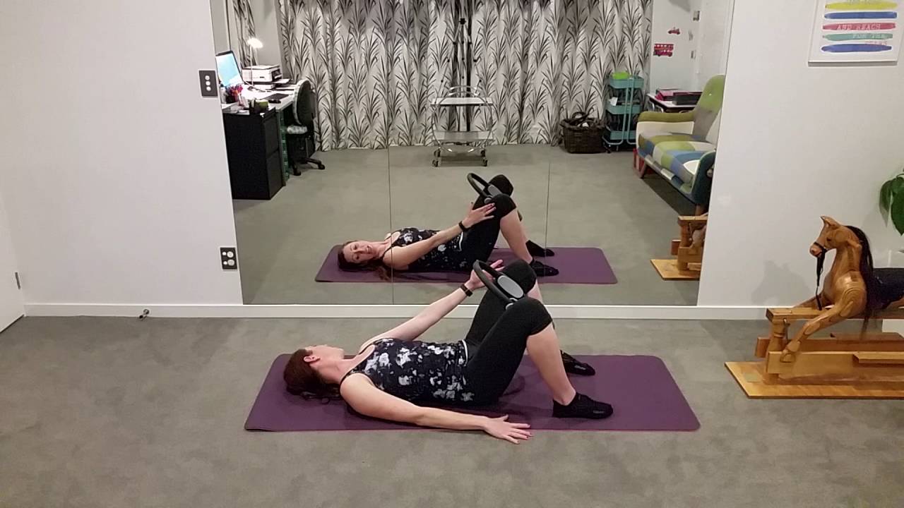 Body Rhythm Fitness - Pilates # 7 Pelvic Curl - YouTube