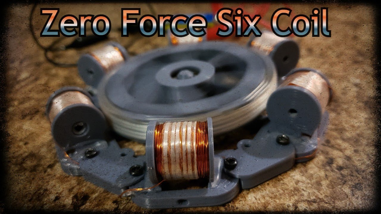 Zero Force Six Coil Pulse Motor - YouTube