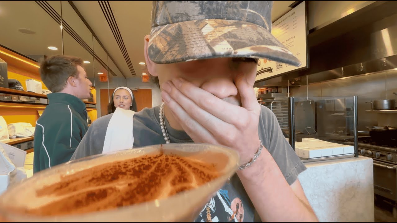 what happens at a secret donut tasting - YouTube