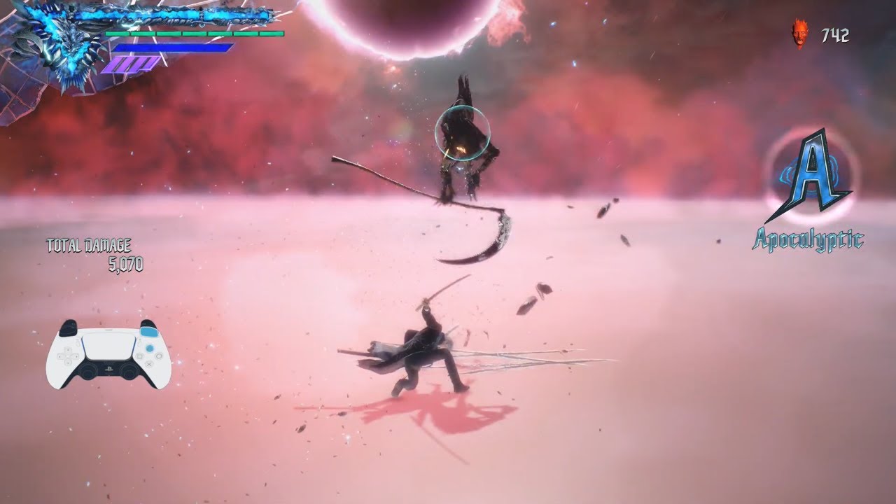 Devil May Cry 5 SE Vergil Judgement Cut Combo - YouTube